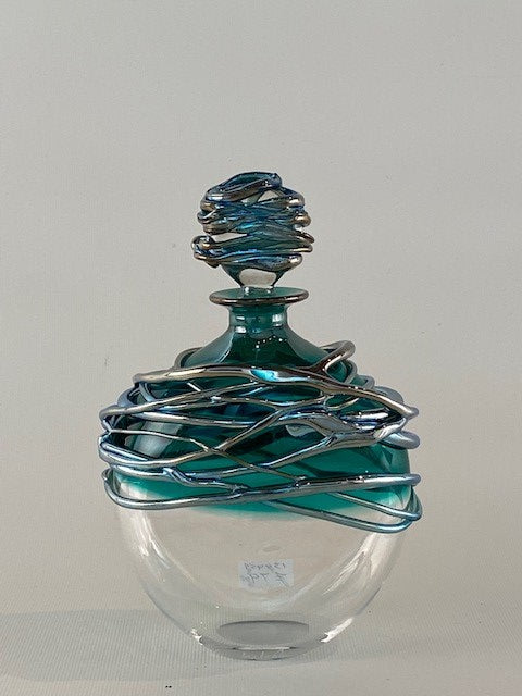 Golden Trailing Perfume Bottle – Artifex