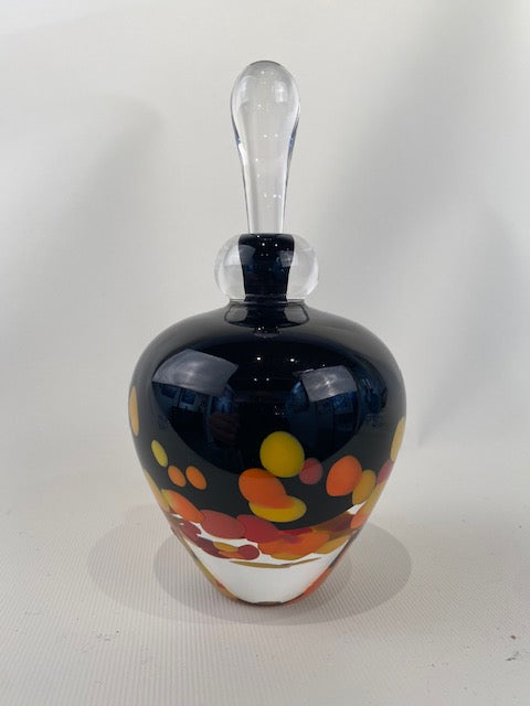 Orange Galaxy Perfume Bottle | original work - Kaolin Mansel at Artifex