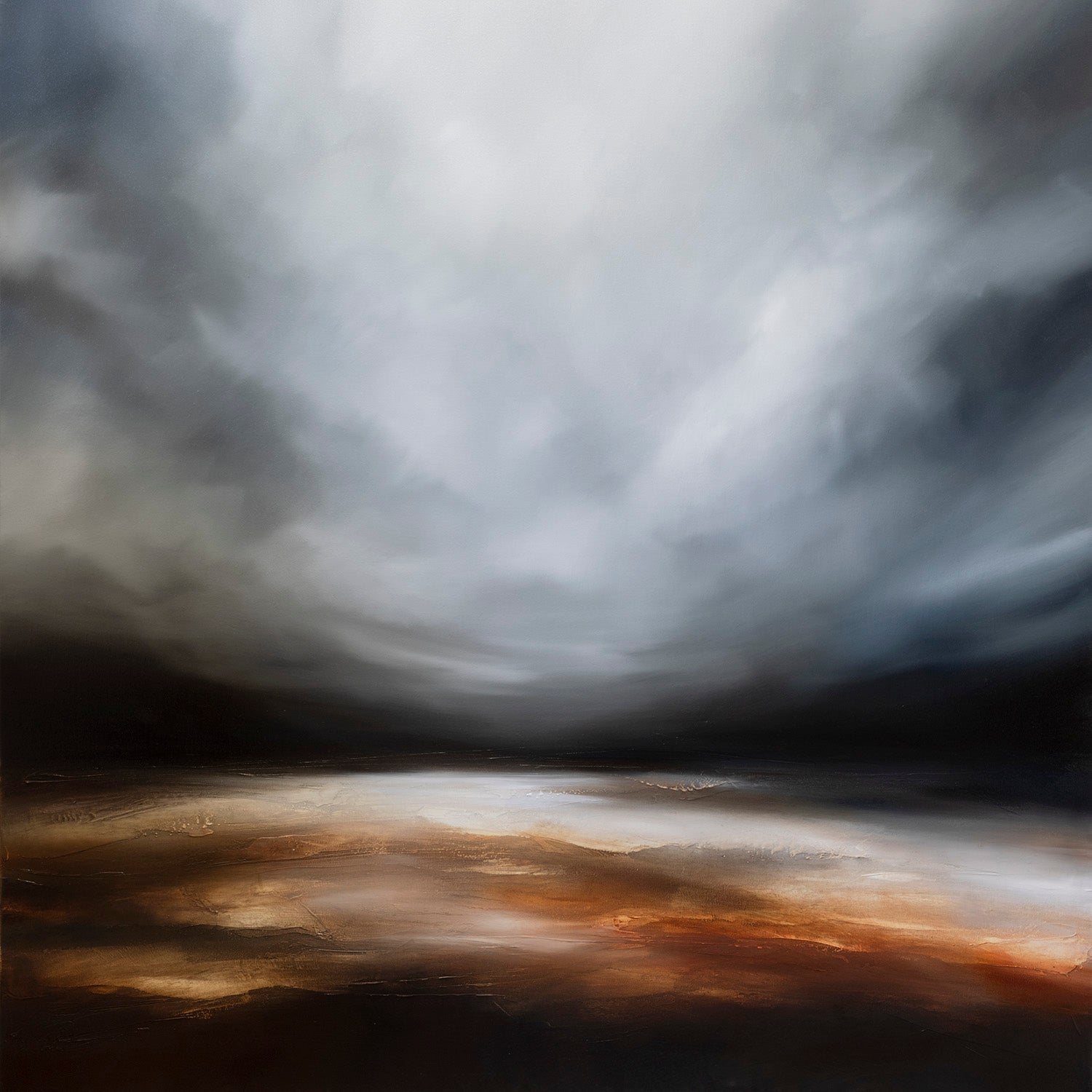 Beyond the Grey Tides Painting | original work - Paul Bennett at Artifex