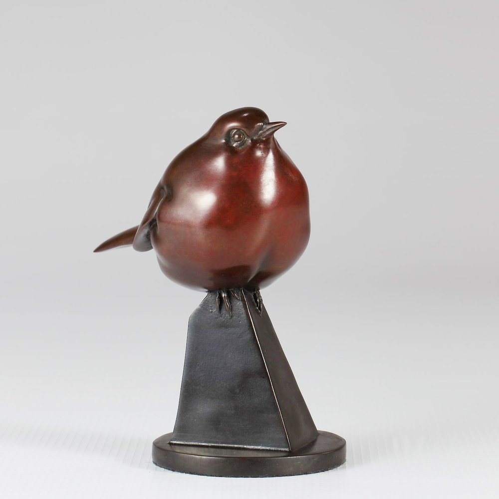 Curios Robin | original work - Carl Longworth at Artifex